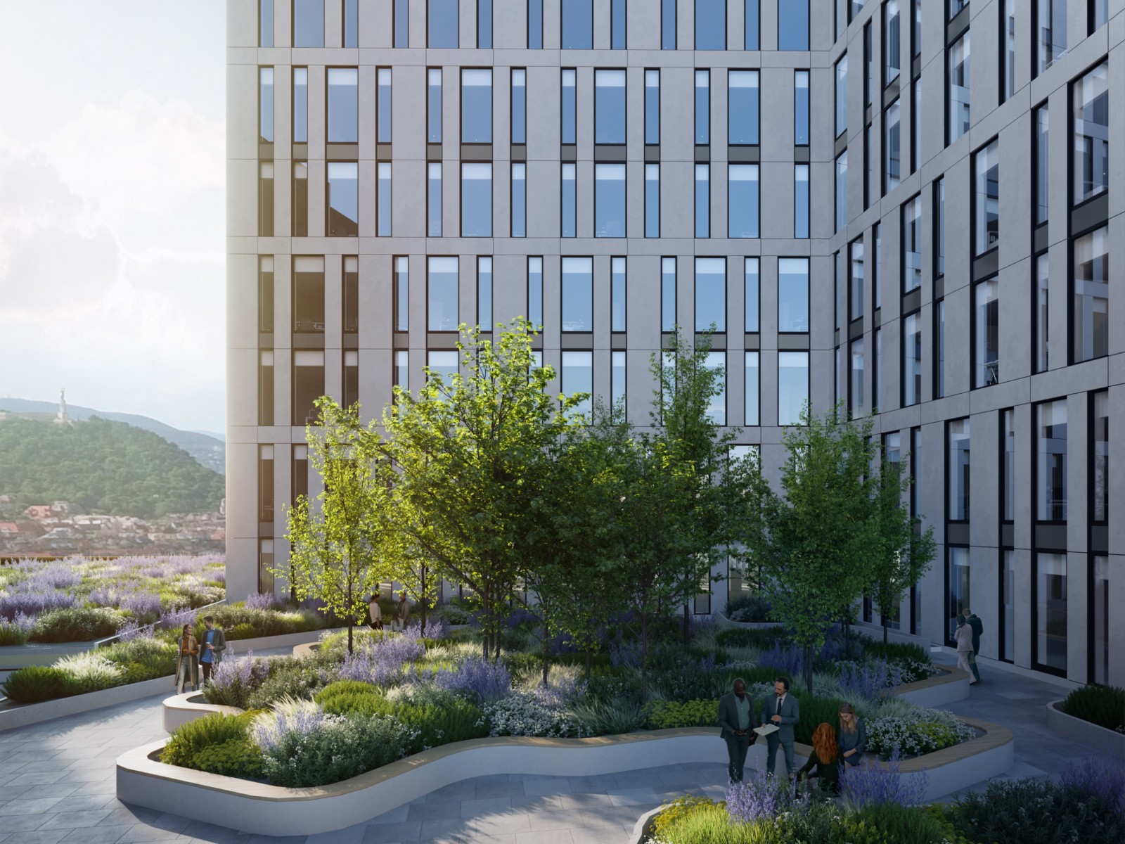 BudaPart DOWNTOWN Kiadó Irodaház